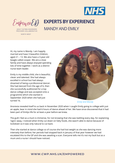 Hear from EmpowerED Experts by Experience :: Cheshire and Wirral ...